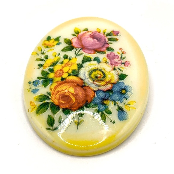Western Germany | Jewelry | Vintage West Germany Floral Oval Brooch ...